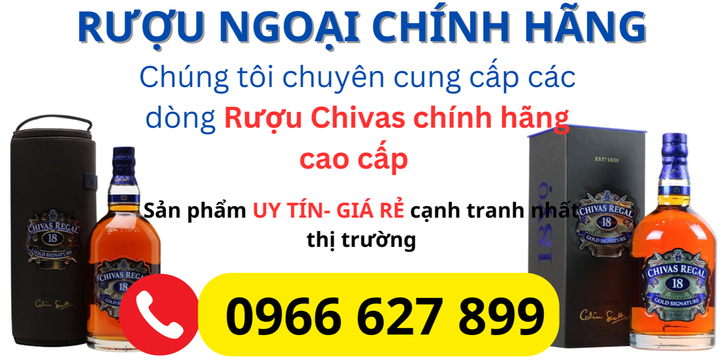 Rượu Chivas 18 chính hãng giá tốt nhất thị trường với nhiều ưu đãi hấp dẫn